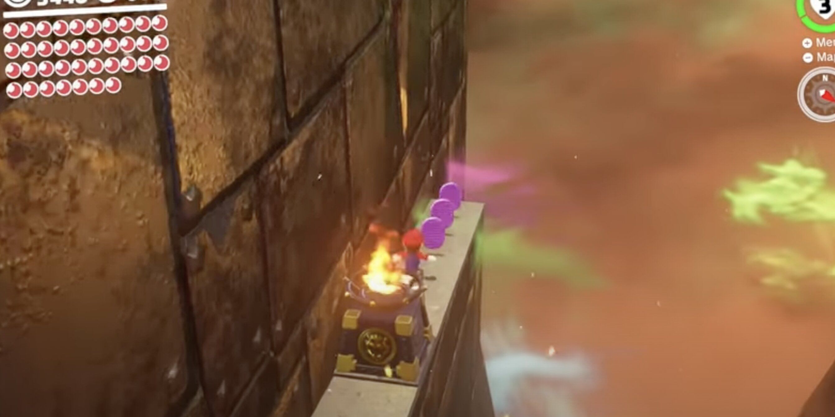 Super Mario Odyssey: How To Find Every Purple Coin In Bowser Kingdom