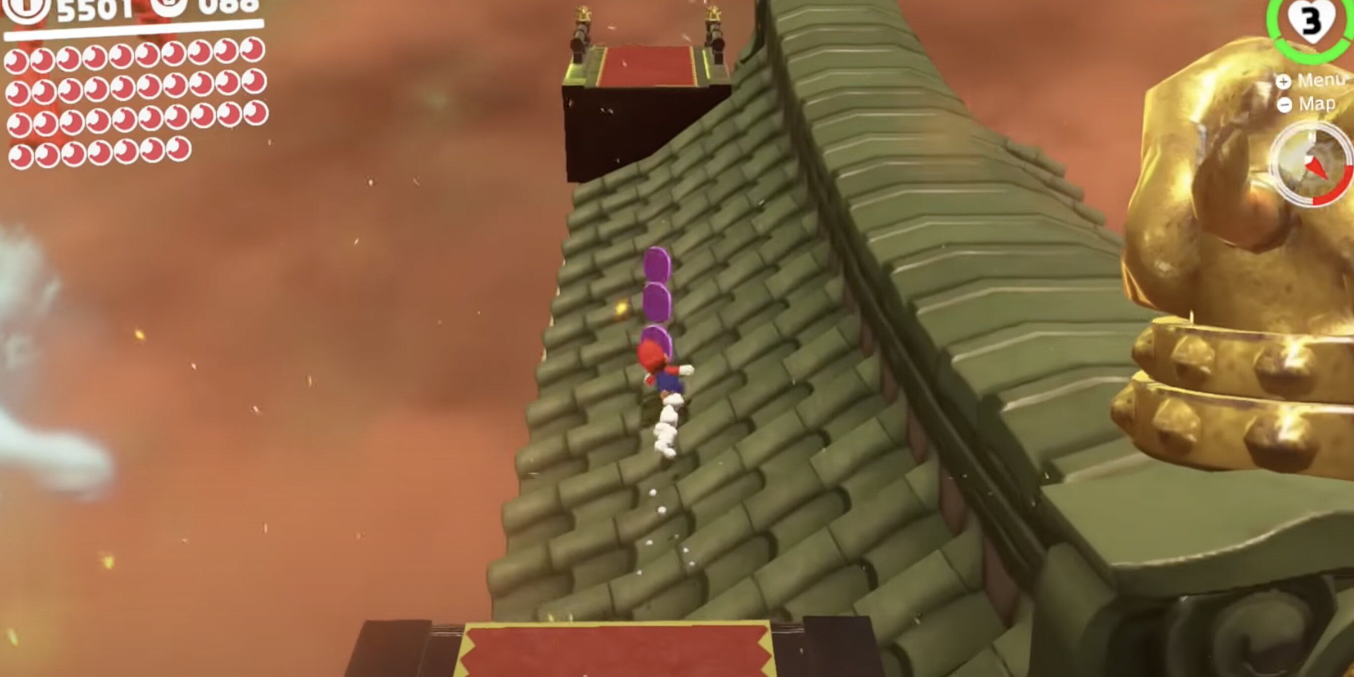 Super Mario Odyssey: How To Find Every Purple Coin In Bowser Kingdom