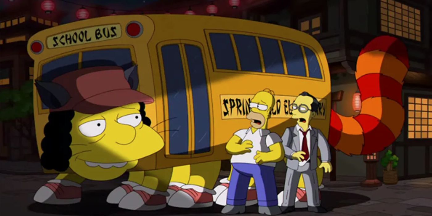 10 Best Anime References In The Simpsons