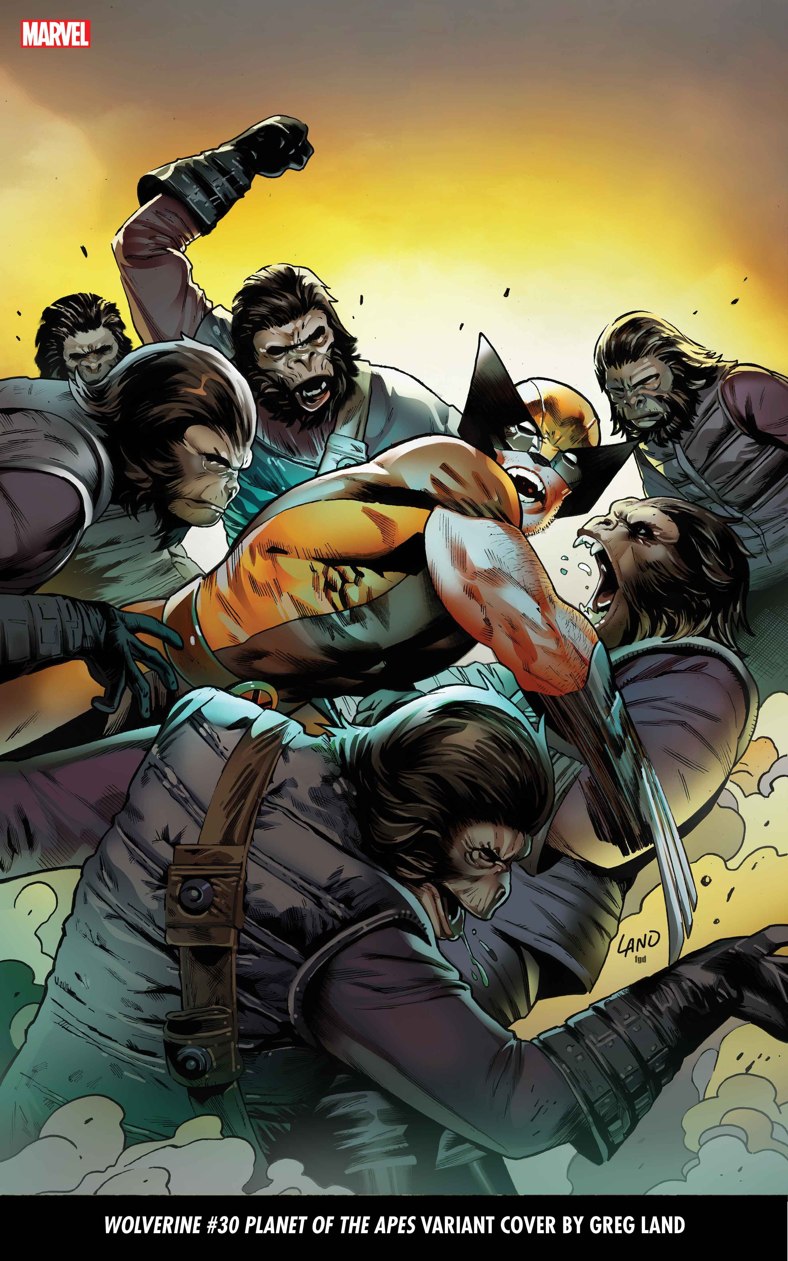 Wolverine, Deadpool and More Invade the Planet of the Apes