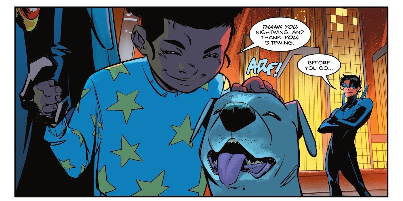 Nightwing's Best Relationship is With Bite-Wing