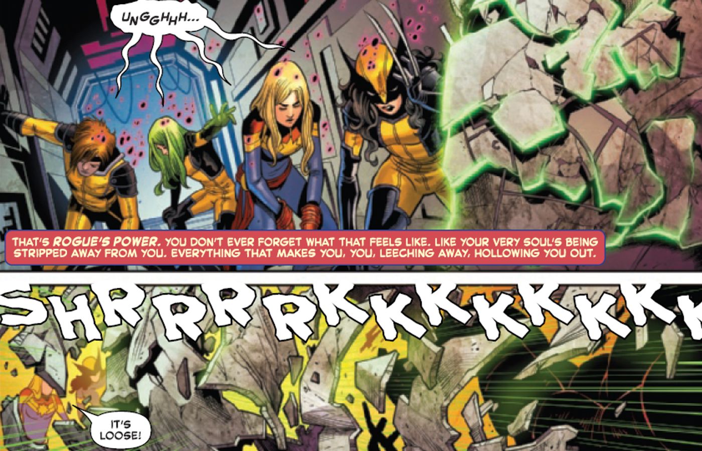 Captain Marvel is Reliving The Nightmare That Made Her Binary