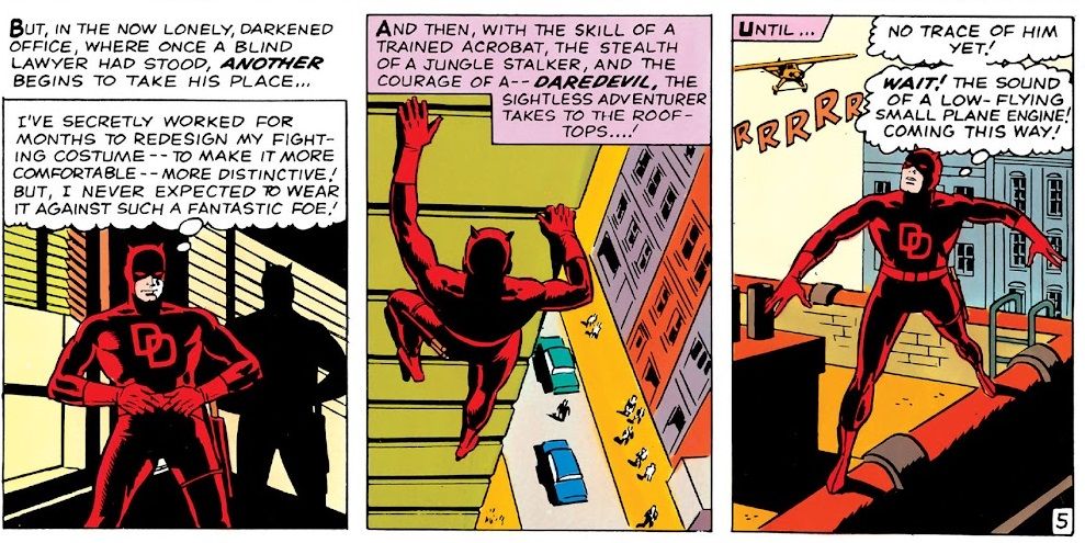 The Strange Origins of Daredevil's Iconic Red Costume