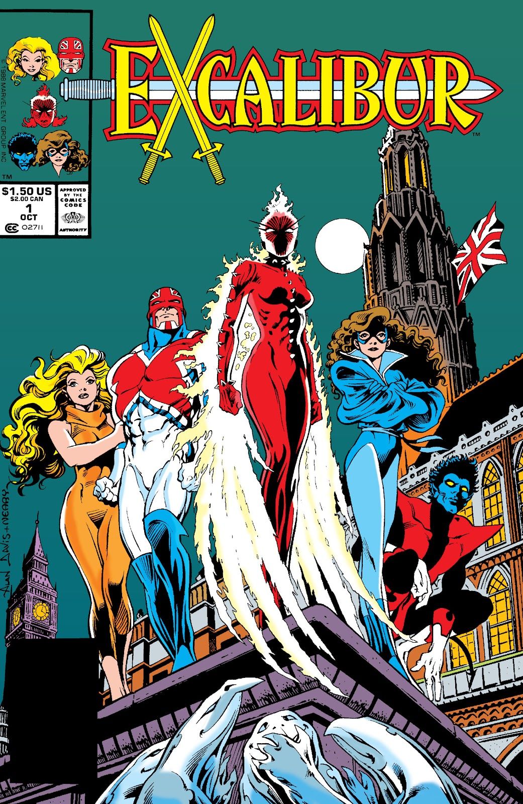 The Bizarre Reason Why Captain Britain Got a Costume Change in Excalibur