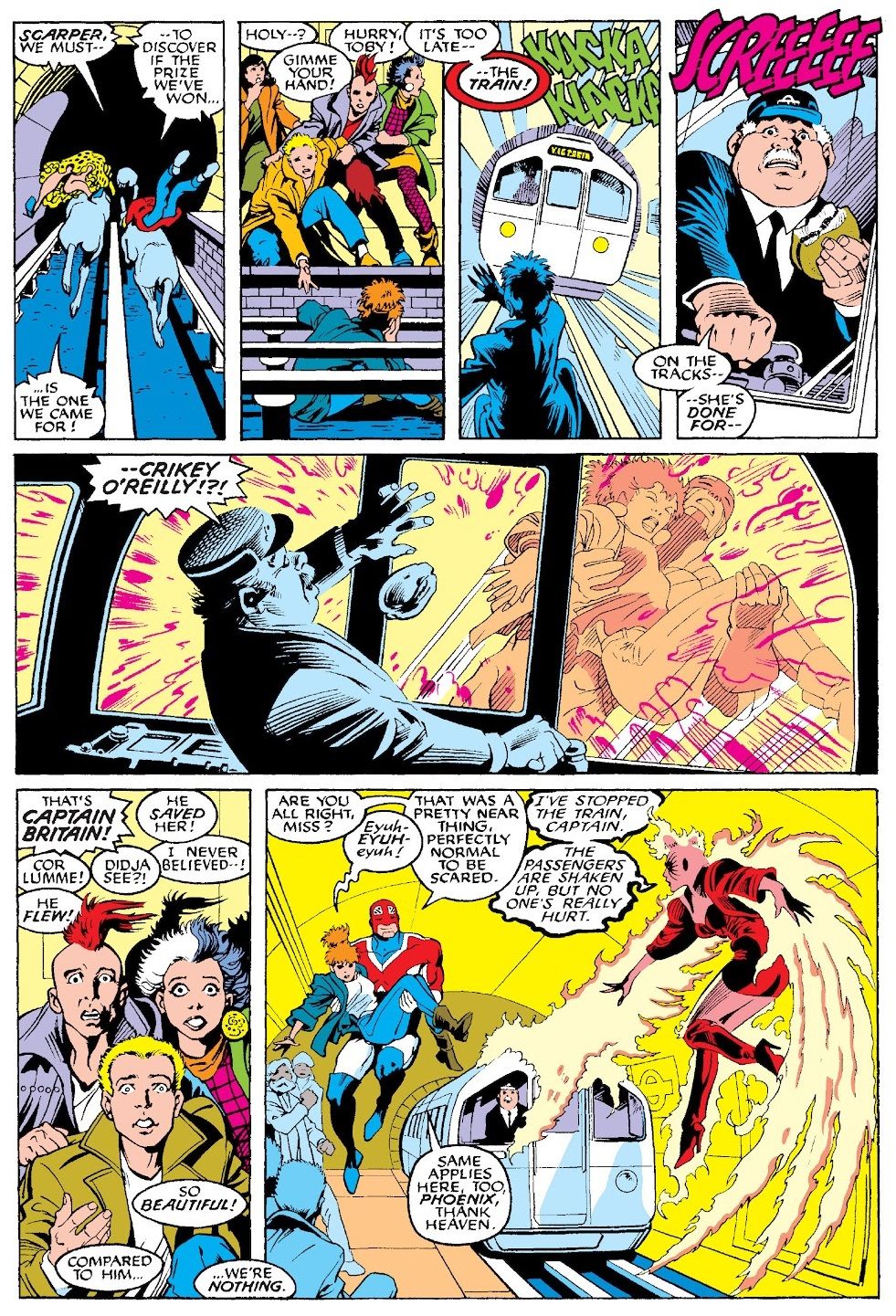 The Bizarre Reason Why Captain Britain Got a Costume Change in Excalibur