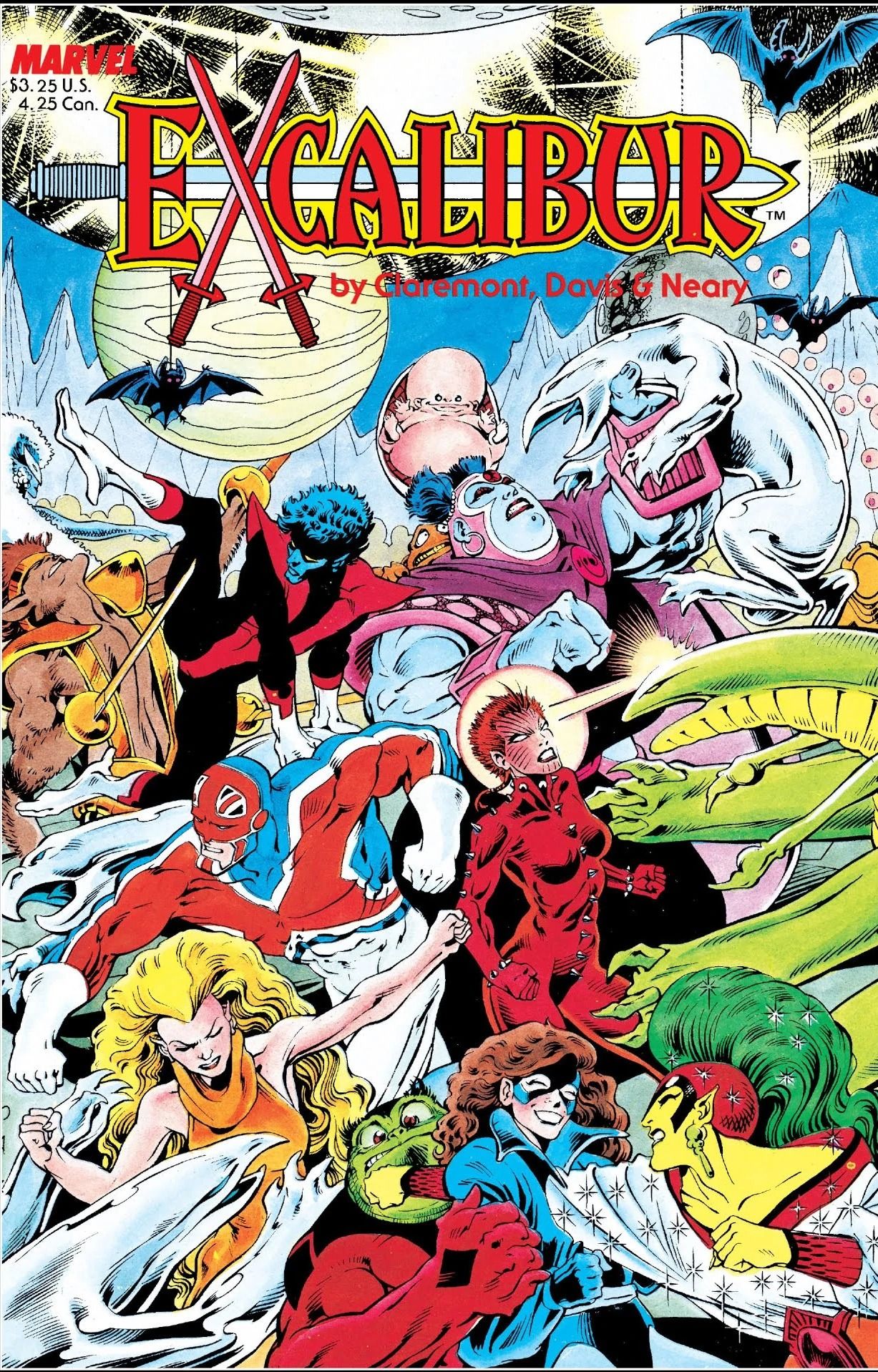 The Bizarre Reason Why Captain Britain Got a Costume Change in Excalibur