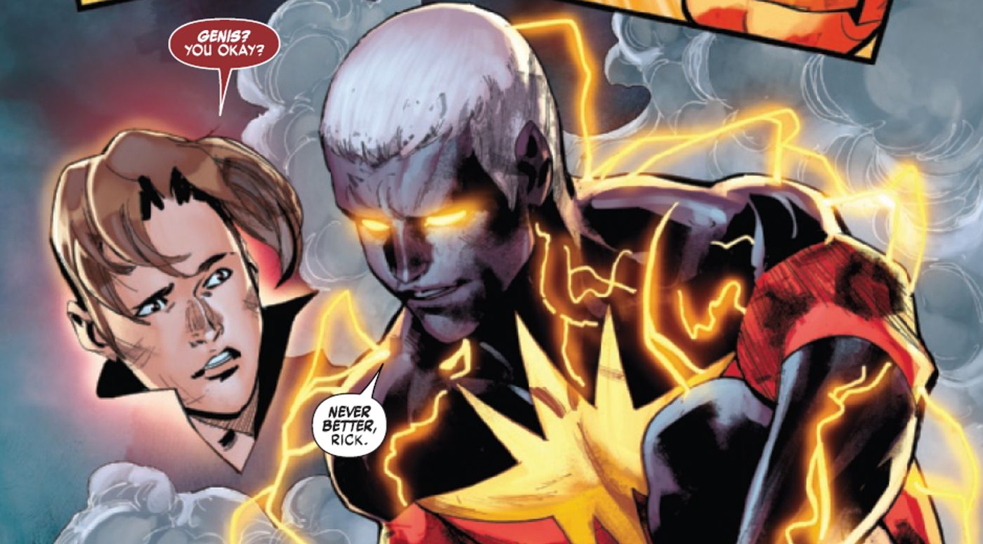 Marvel's Original Captain Marvel Reunited with His Alter Ego