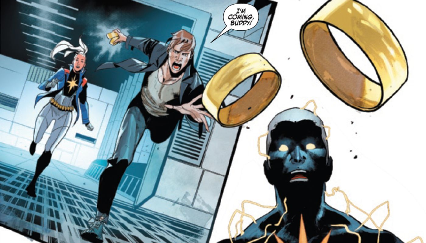 Marvel's Original Captain Marvel Reunited with His Alter Ego