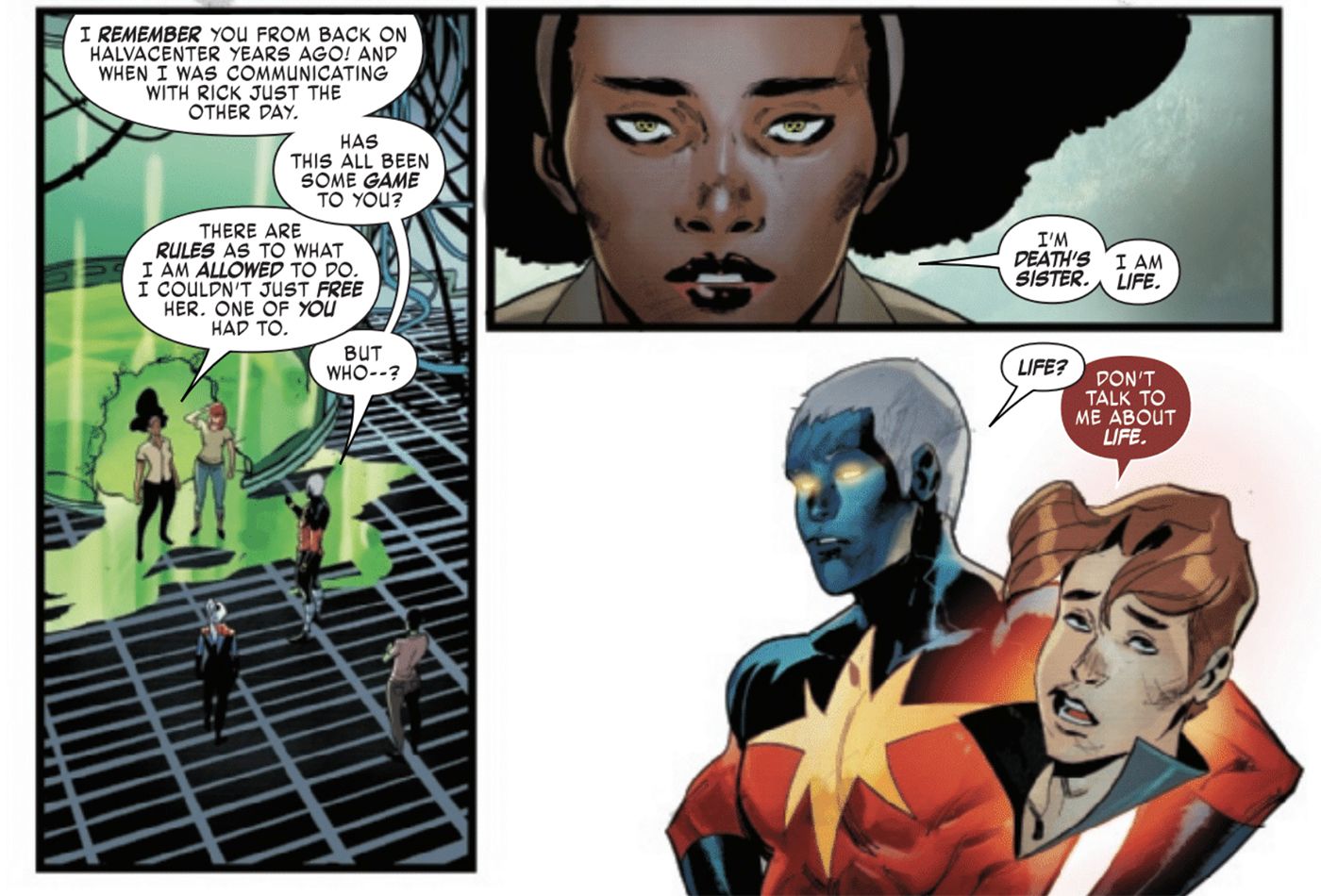 Marvel Reveals Death’s Sister, Life