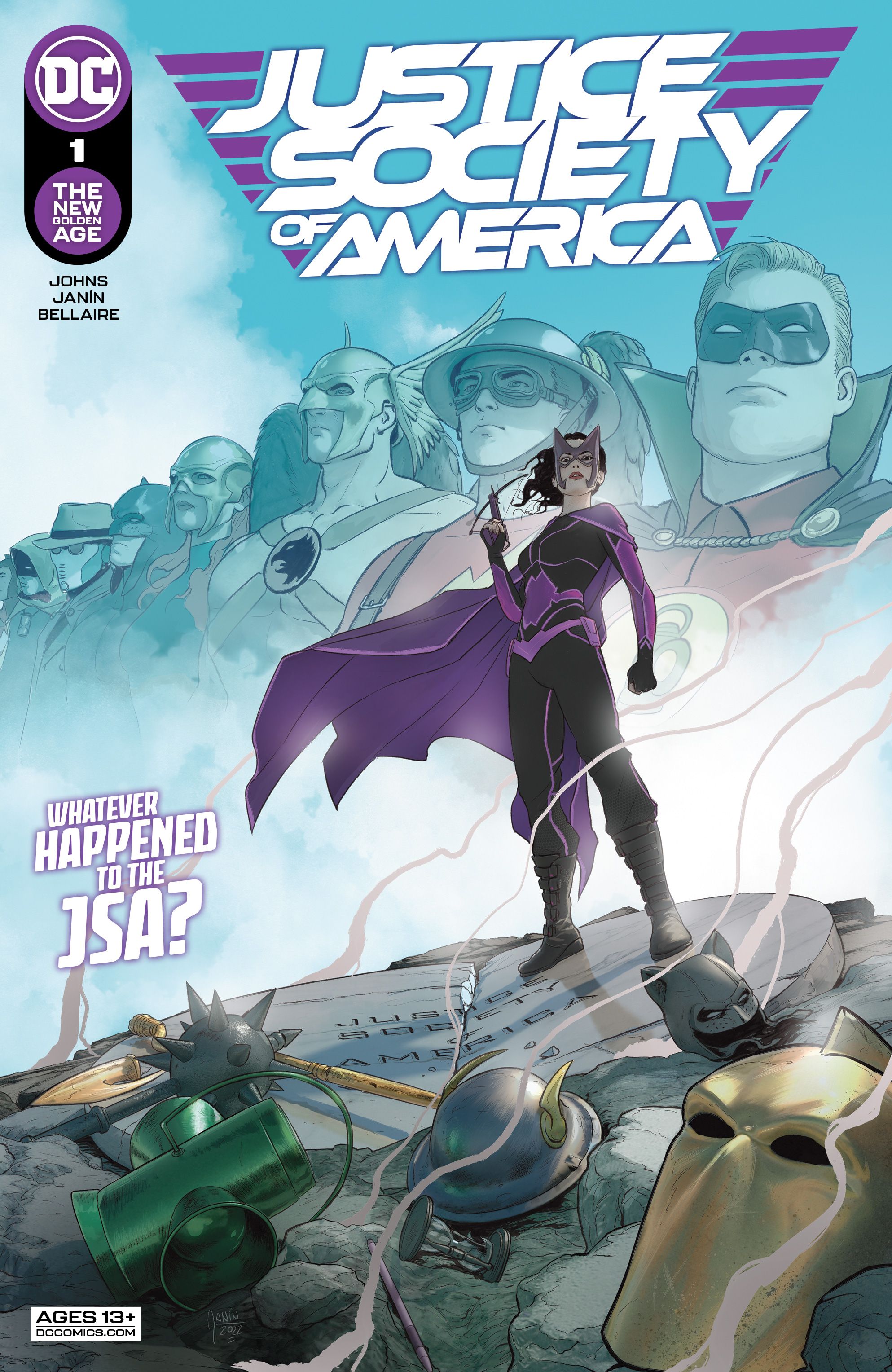 Justice Society of America: Geoff Johns & Mikel Janín Kick Off Their ...