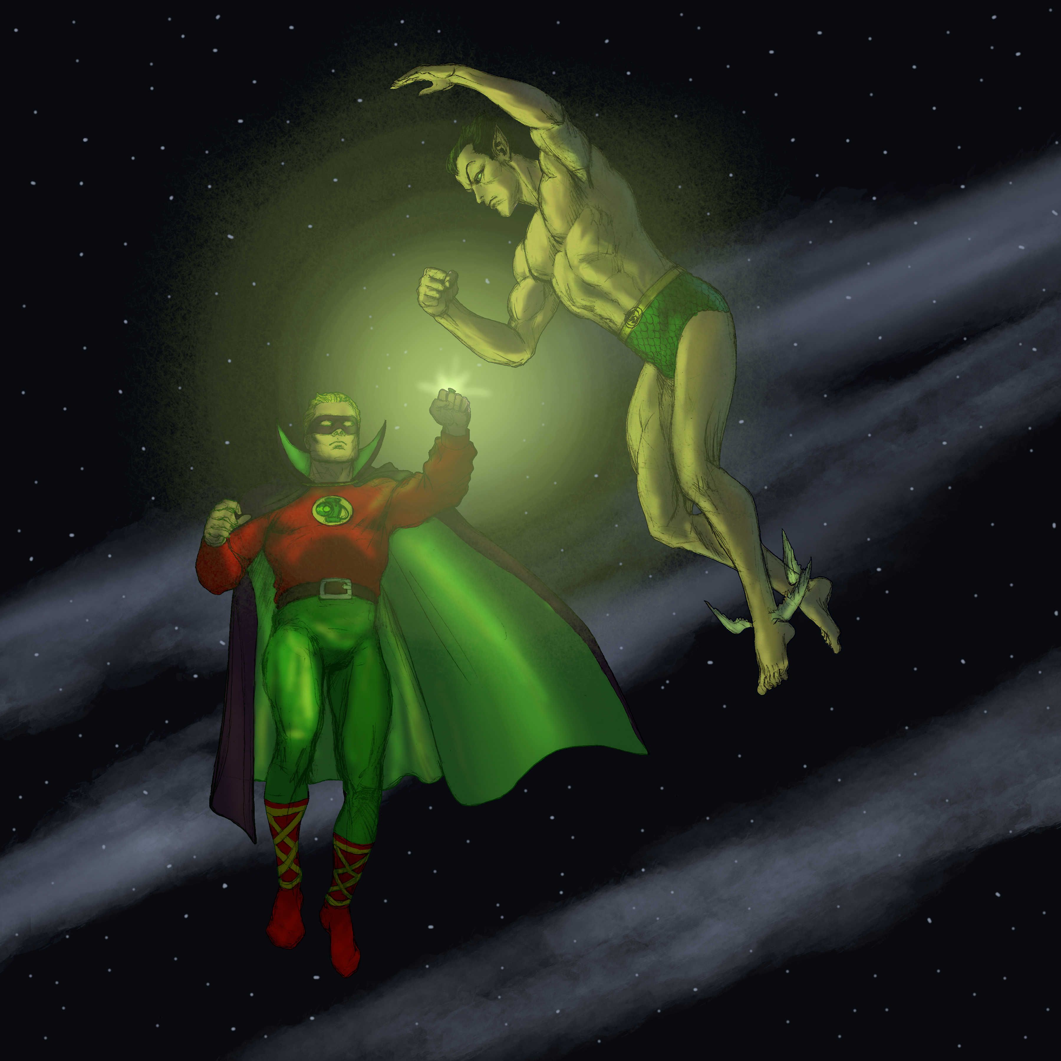 Line it is Drawn: Namor Takes On the World!