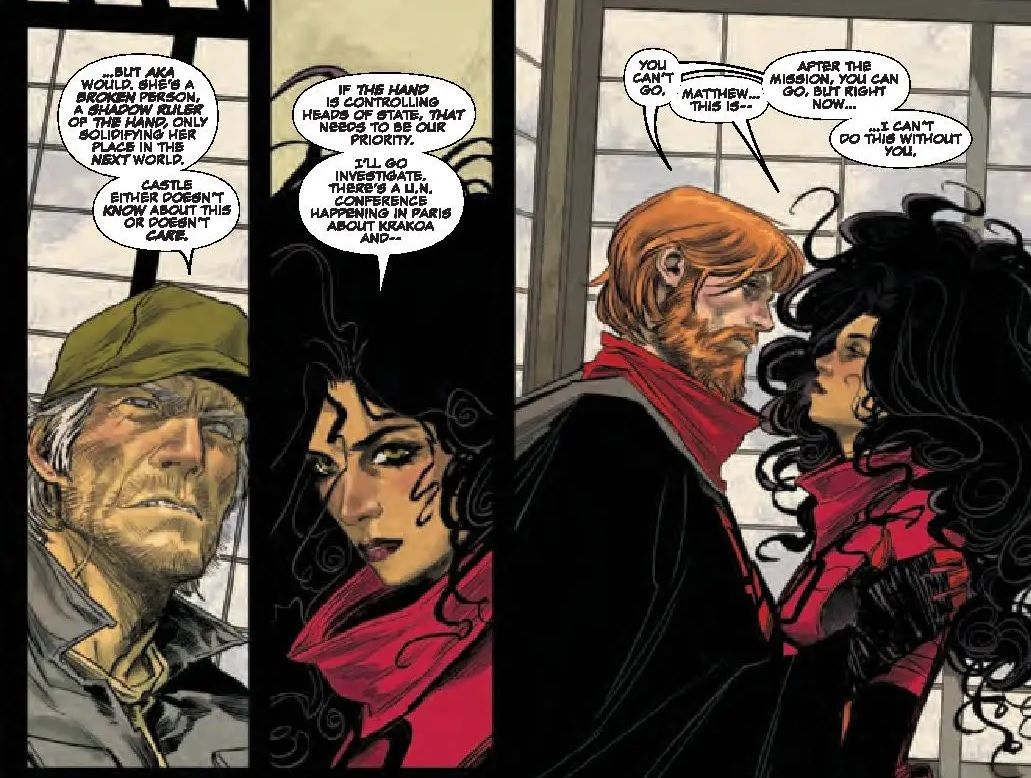 Matt Murdoch and Elektra Adjust to Married Life in Marvel's Daredevil #5
