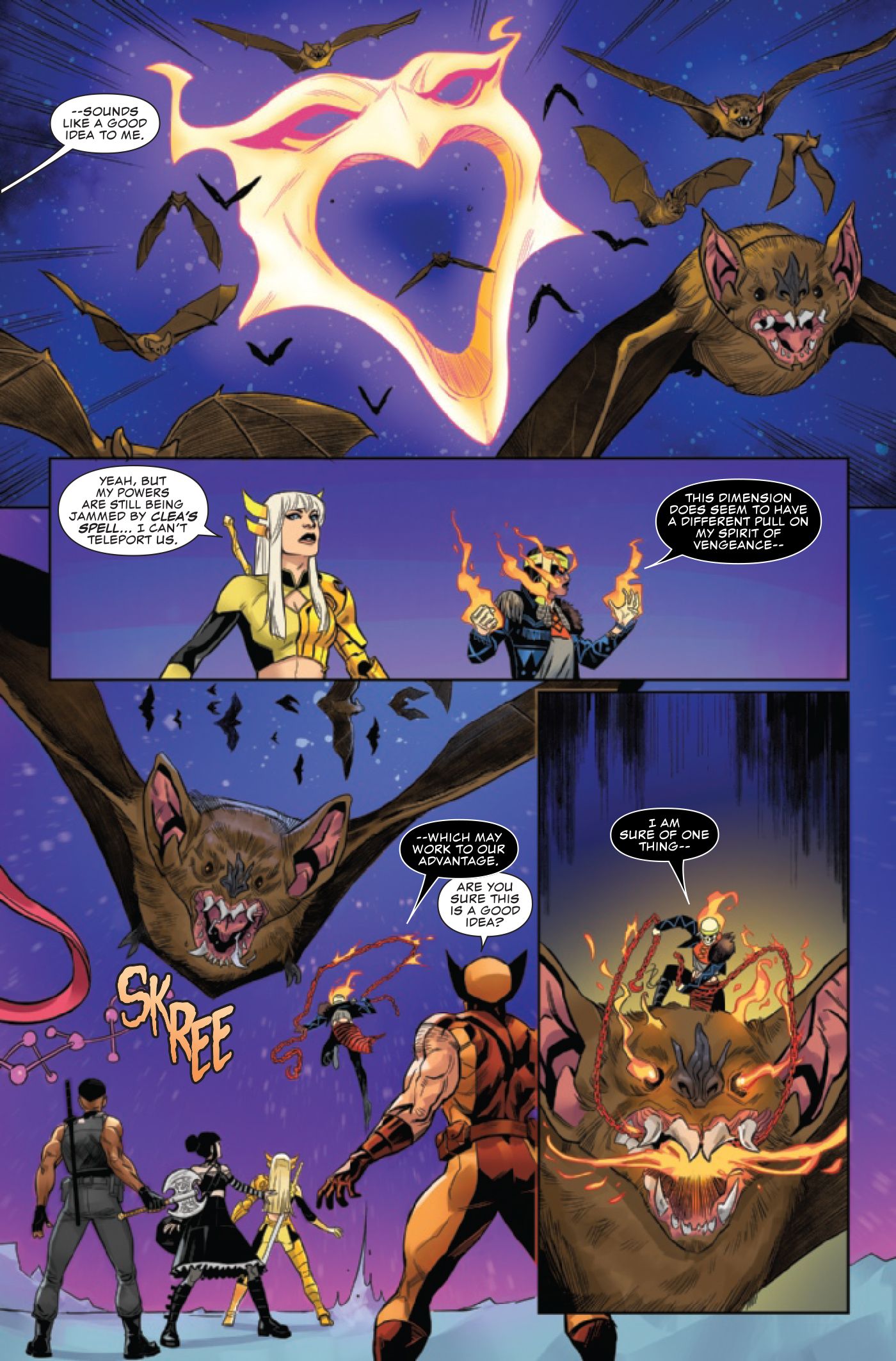 One of Marvel's Ghost Riders Just Got a Hellish New Pet