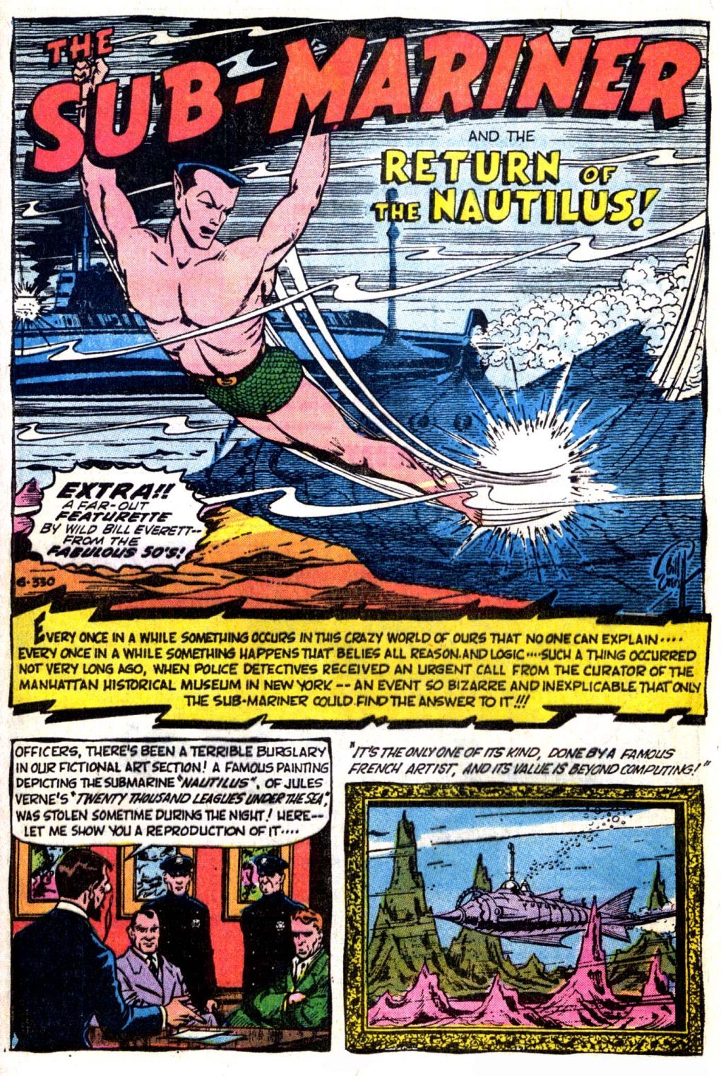 How Marvel Kept Namor's Creator Involved In the Last Months of His Life
