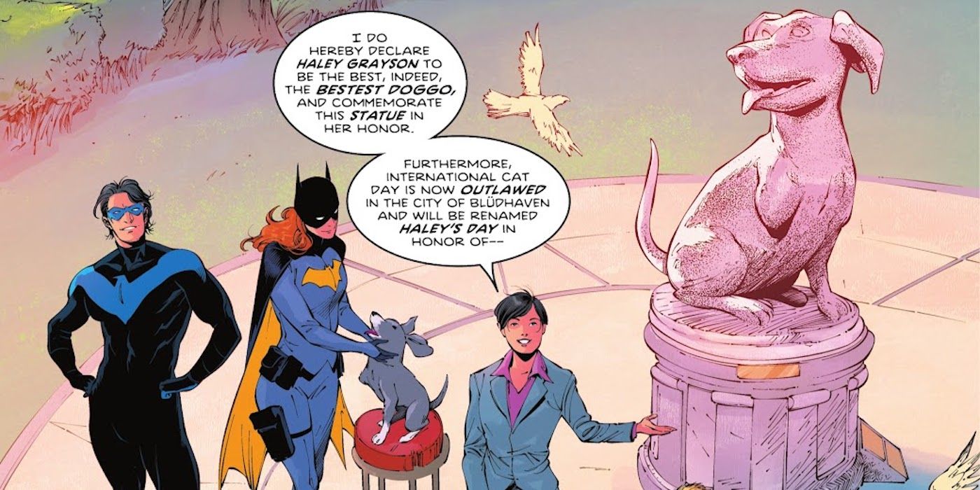 Nightwing's Dog Bitewing is Better than Batman's Ace the Bat-Hound