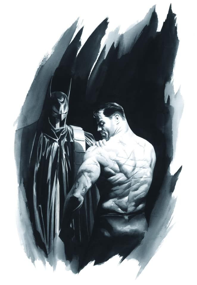 Hard-Hitting Catwoman Cover Homages Alex Ross' Iconic Scarred Batman