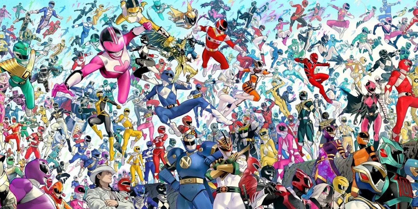 Every Power Rangers Color, Ranked By Number Of Variants