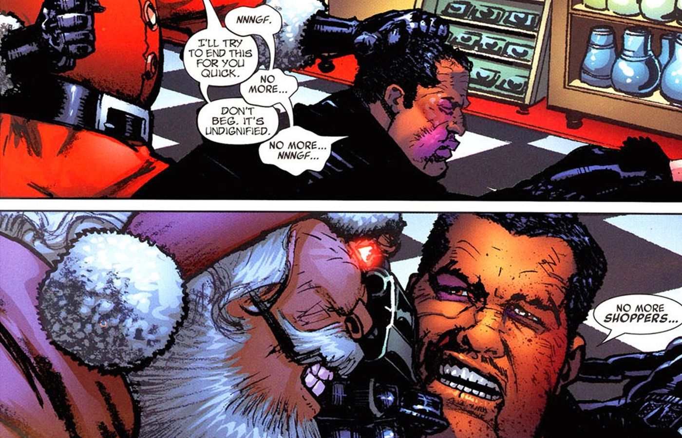 Marvel's Blade Once Fought a Demonic Santa Claus