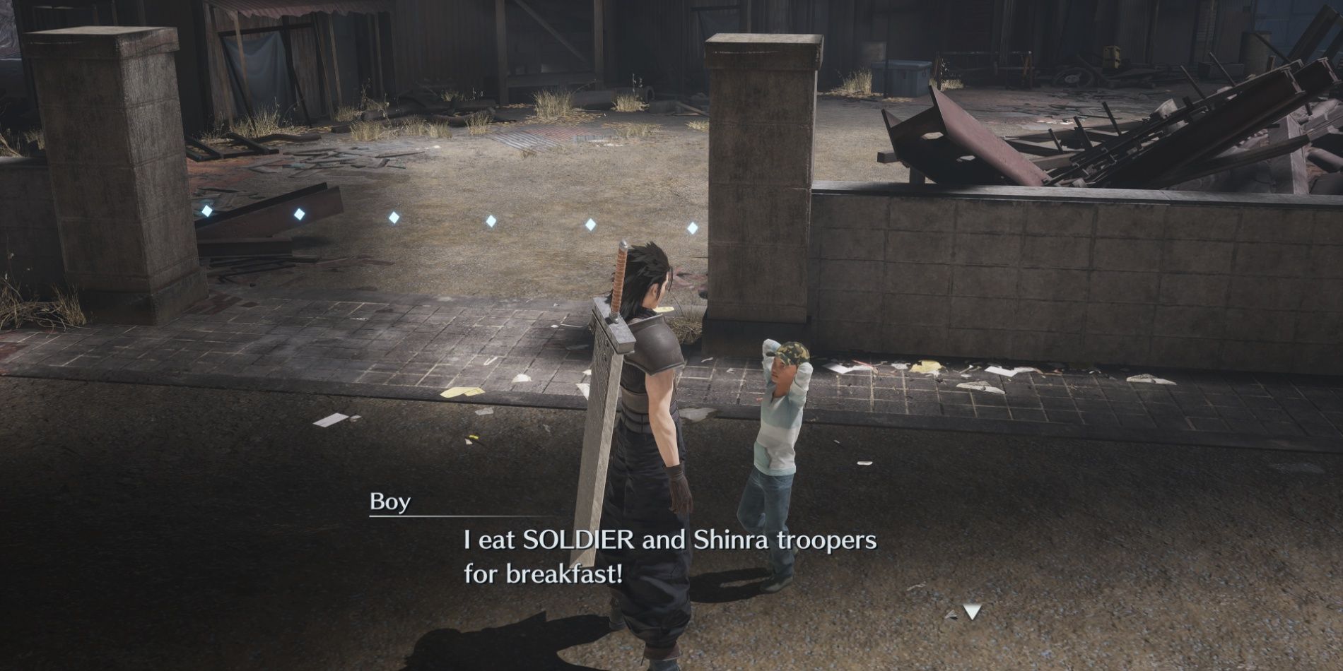 FF7 Crisis Core Wutai Spy Locations