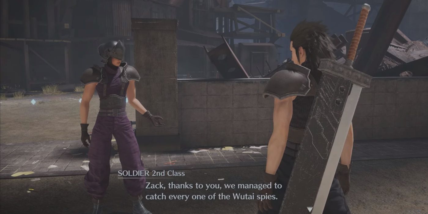 FF7 Crisis Core Wutai Spy Locations