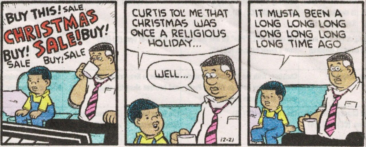 Curtis Has Become Famous For Celebrating Christmas and Also Kwanzaa