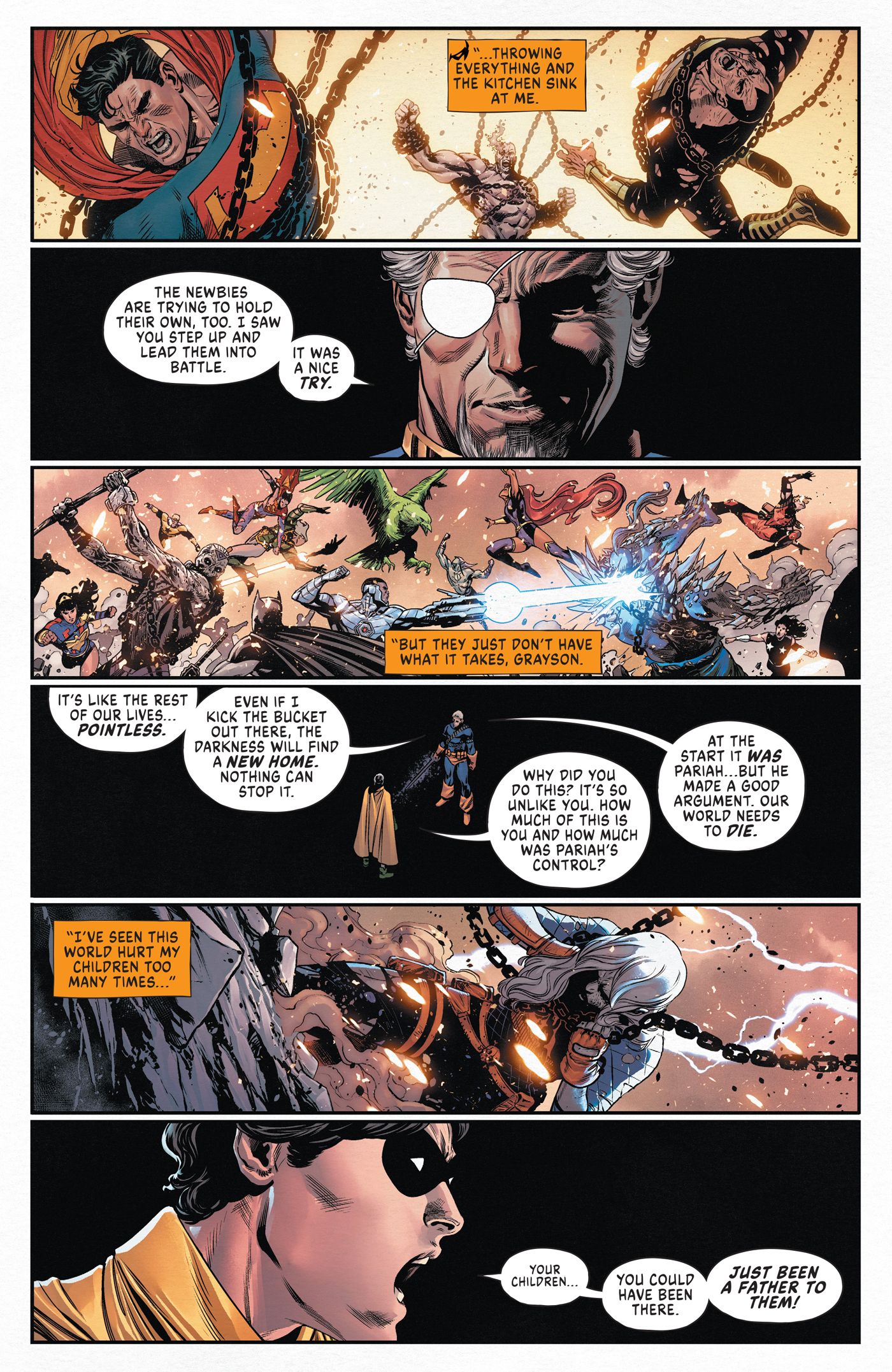 Deathstroke Reveals Why He Wants to Destroy the DC Multiverse