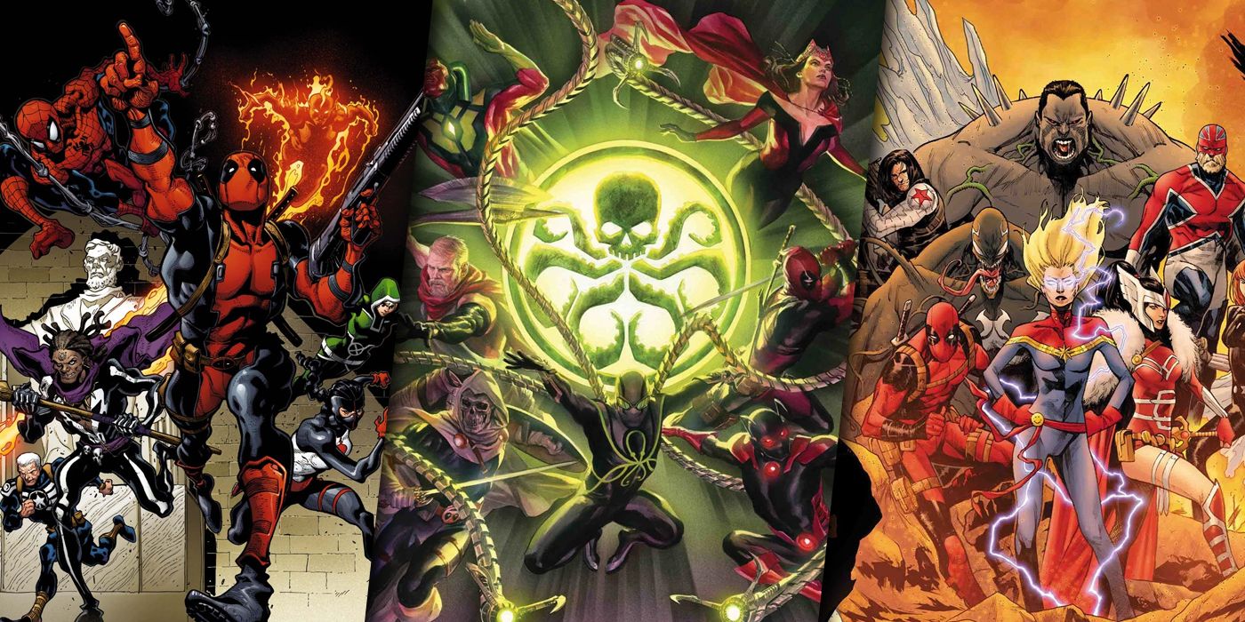 10 Teams Deadpool Has Joined In The Comics