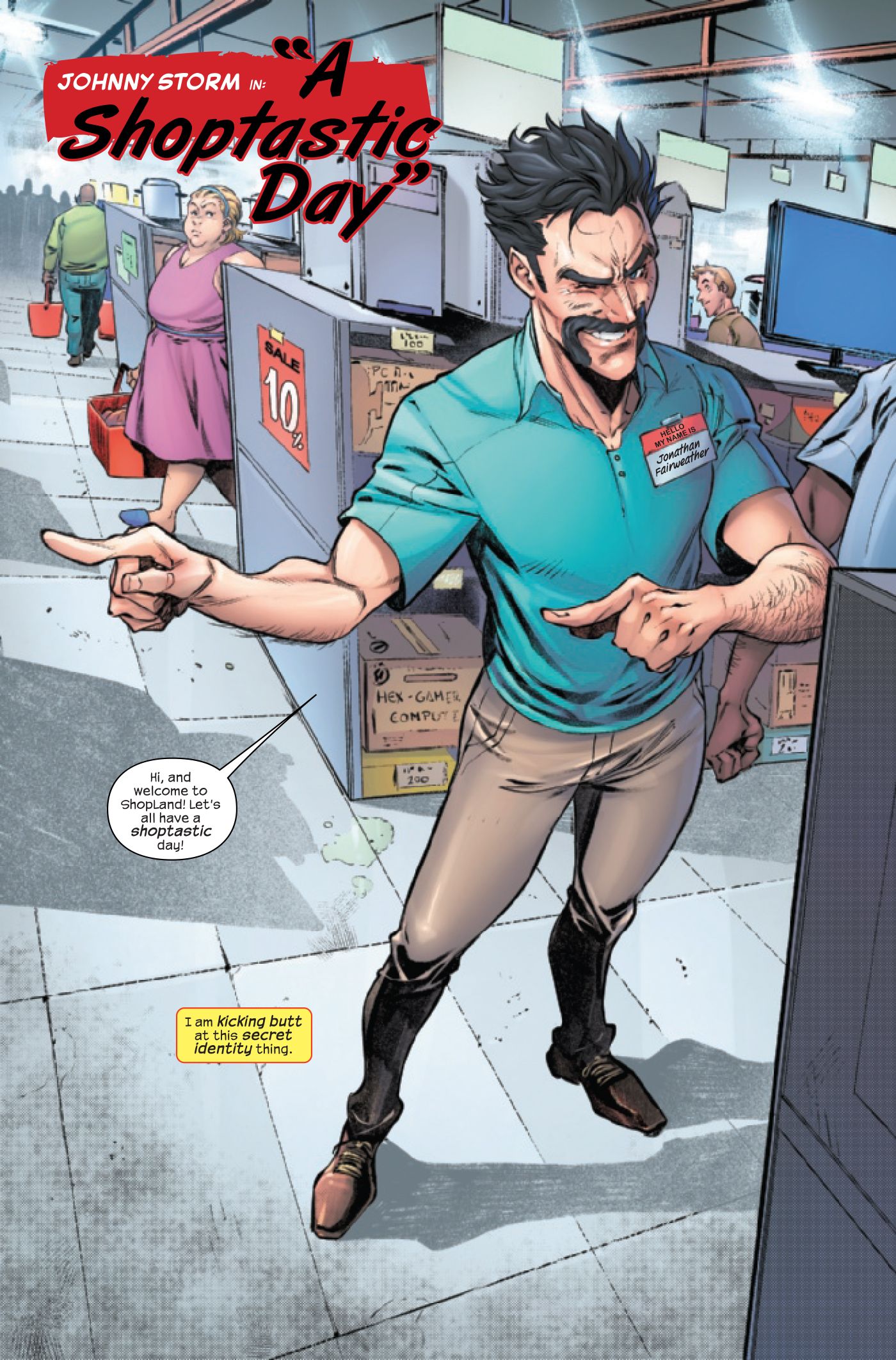 Fantastic Four: The Human Torch Has a New Secret Identity