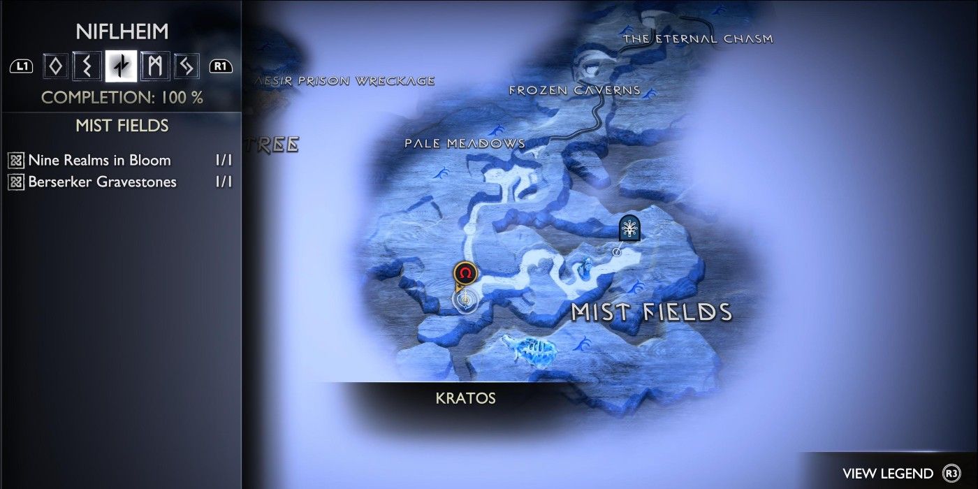 God of War Ragnarök: All Berserker Gravestone Locations