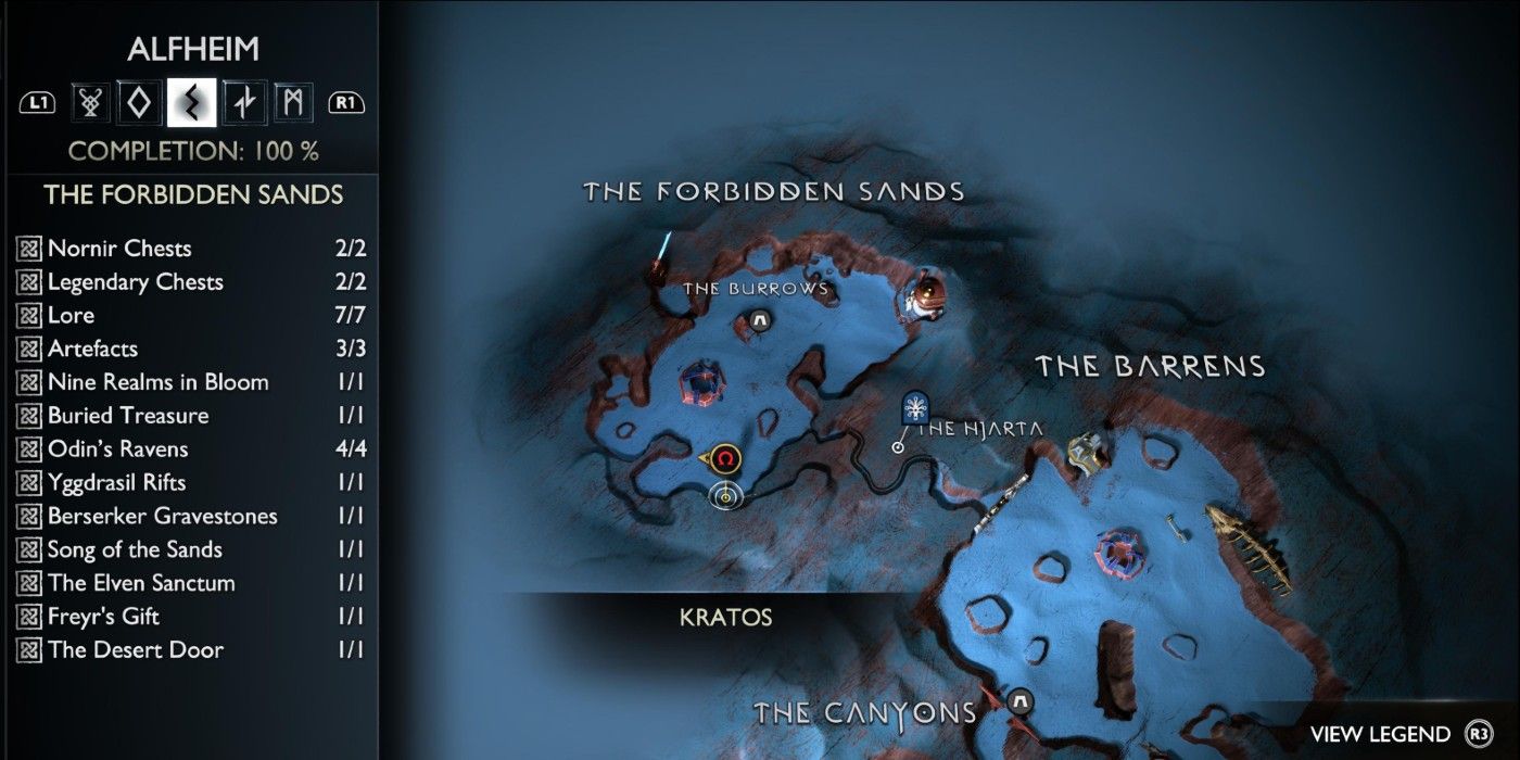 God of War Ragnarök: All Berserker Gravestone Locations