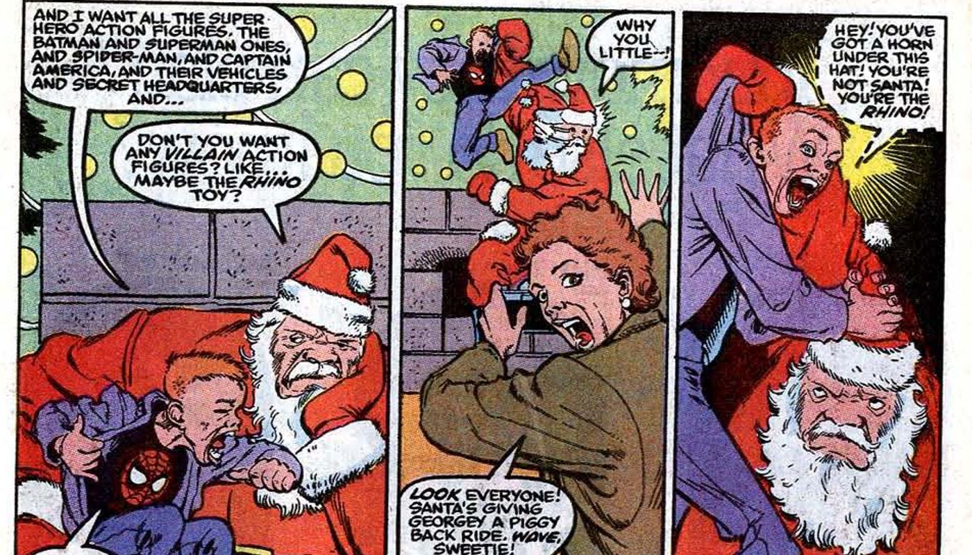 A Spider-Man Foe was Marvel's Worst Santa Claus