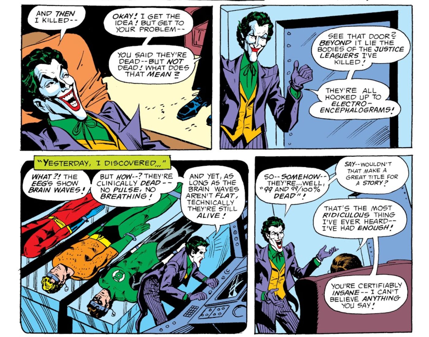 The Joker Somehow Defeated the Entire Justice League