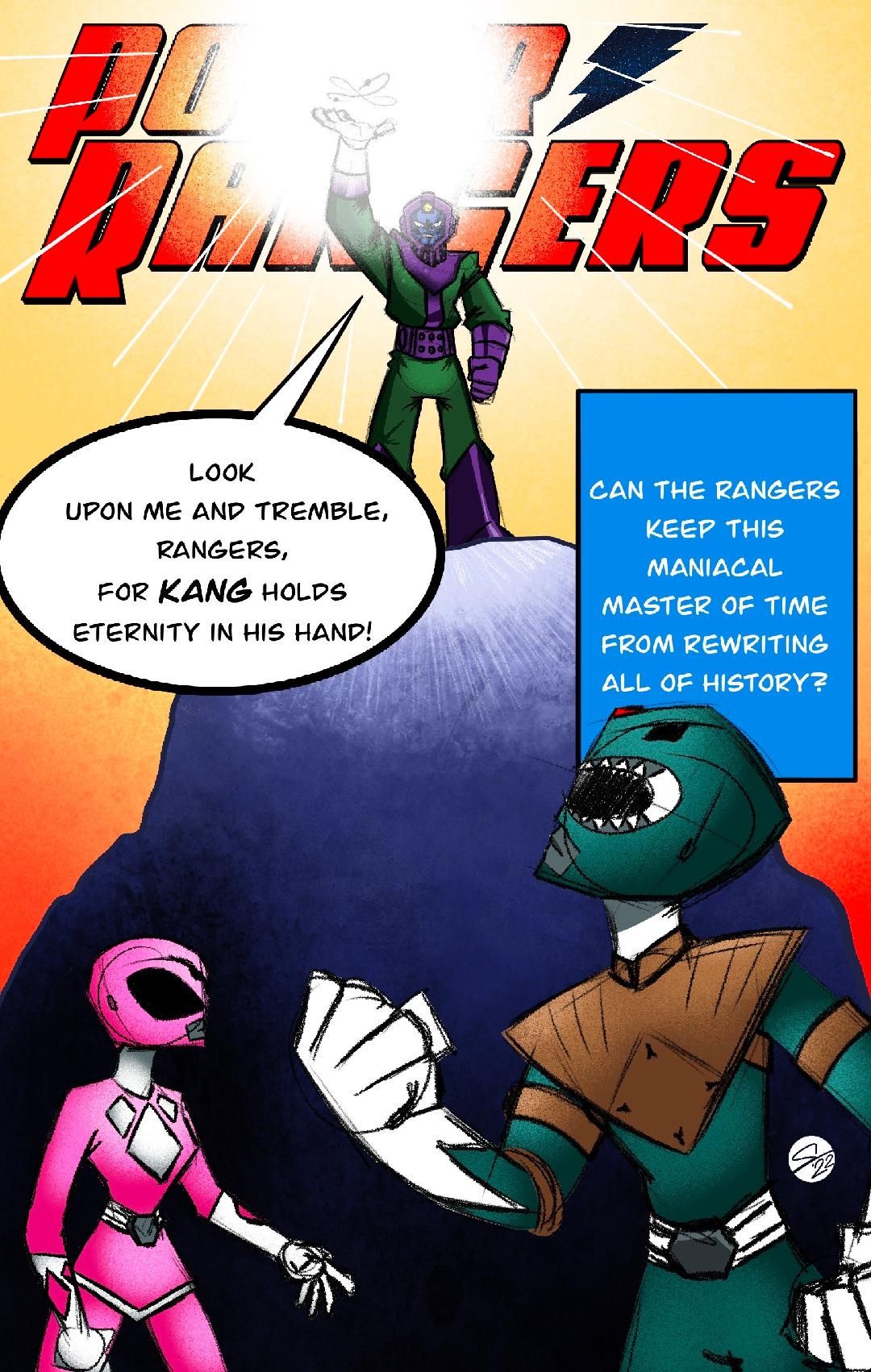 Line it is Drawn: Power Rangers Comic Book Team-Ups/Mash-Ups