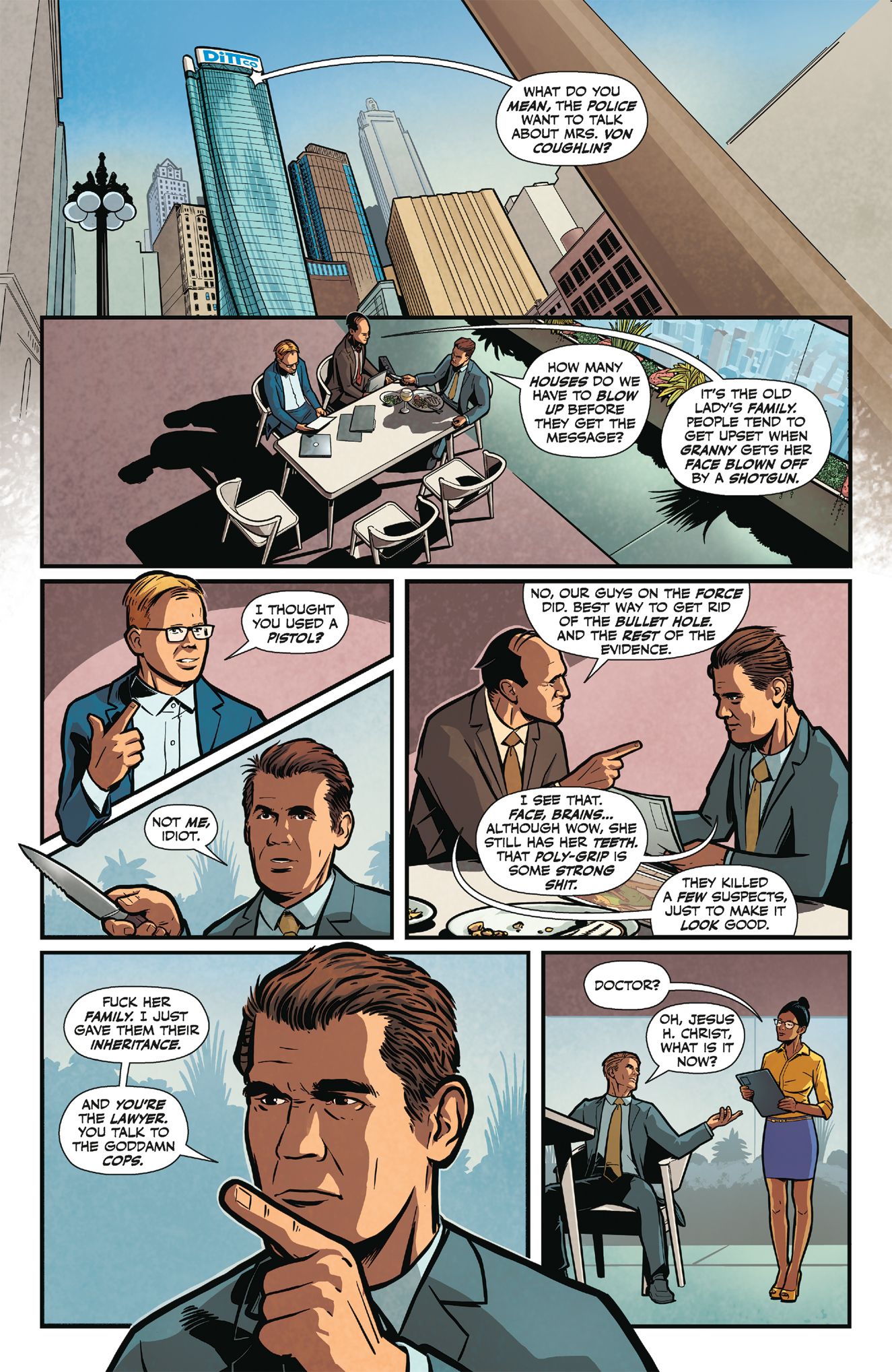 EXCLUSIVE: Kevin Smith and Dark Horse's Sci-Fi Crime Series Sparks ...