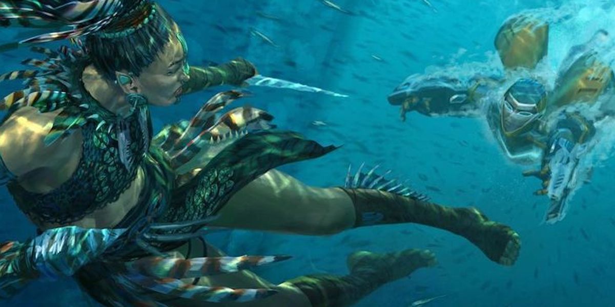 Black Panther 2 Concept Art Reveals Cut Ironheart Fight