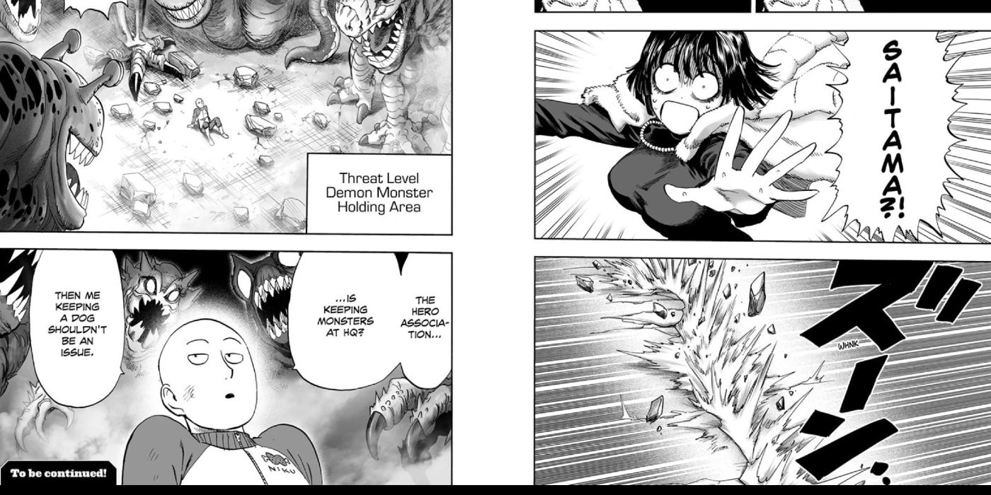 One-Punch Man Chapter 174: Saitama Finds a Convenient Excuse to Keep Pochi