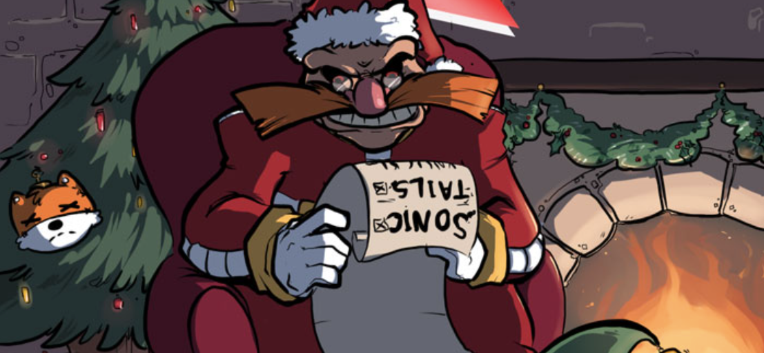 Sonic the Hedgehog's Doctor Eggman Targeted Santa Claus