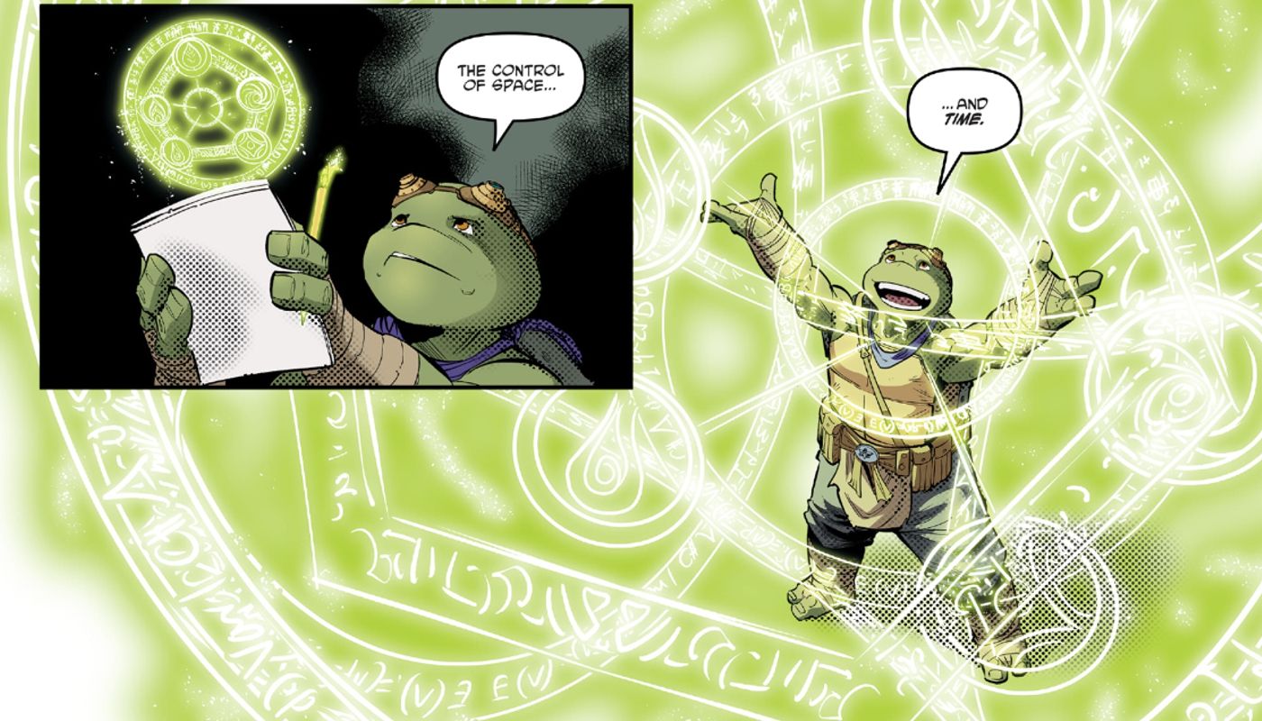One of the Ninja Turtles is Learning to Change History