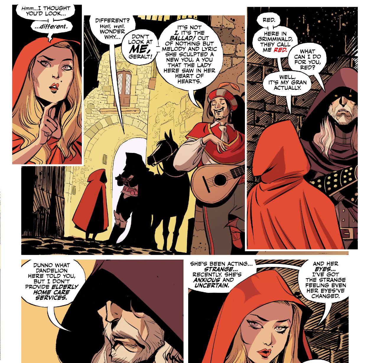 REVIEW: Dark Horse Comics' Witcher: The Ballad of Two Wolves #1