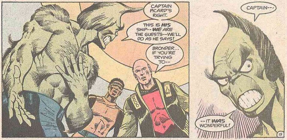 The Star Trek: The Next Generation Crew Once Saved Santa Claus