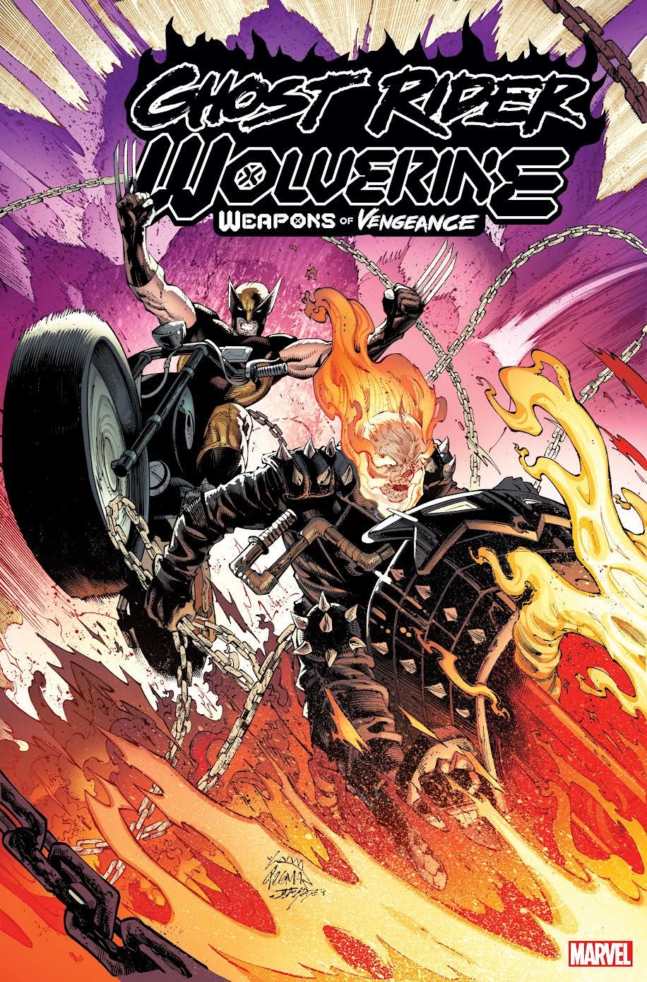 Ghost Rider and Wolverine Unite to Become Marvel's Weapons of Vengeance