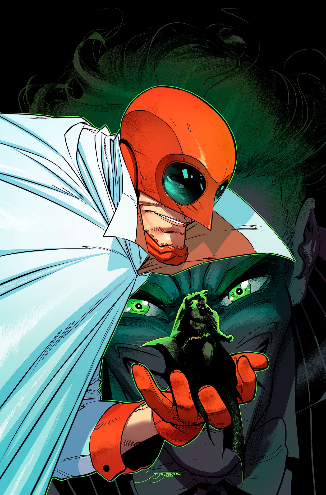 Batman's Jorge Jiménez Gives Bruce Wayne’s New Nemesis a Joker Connection