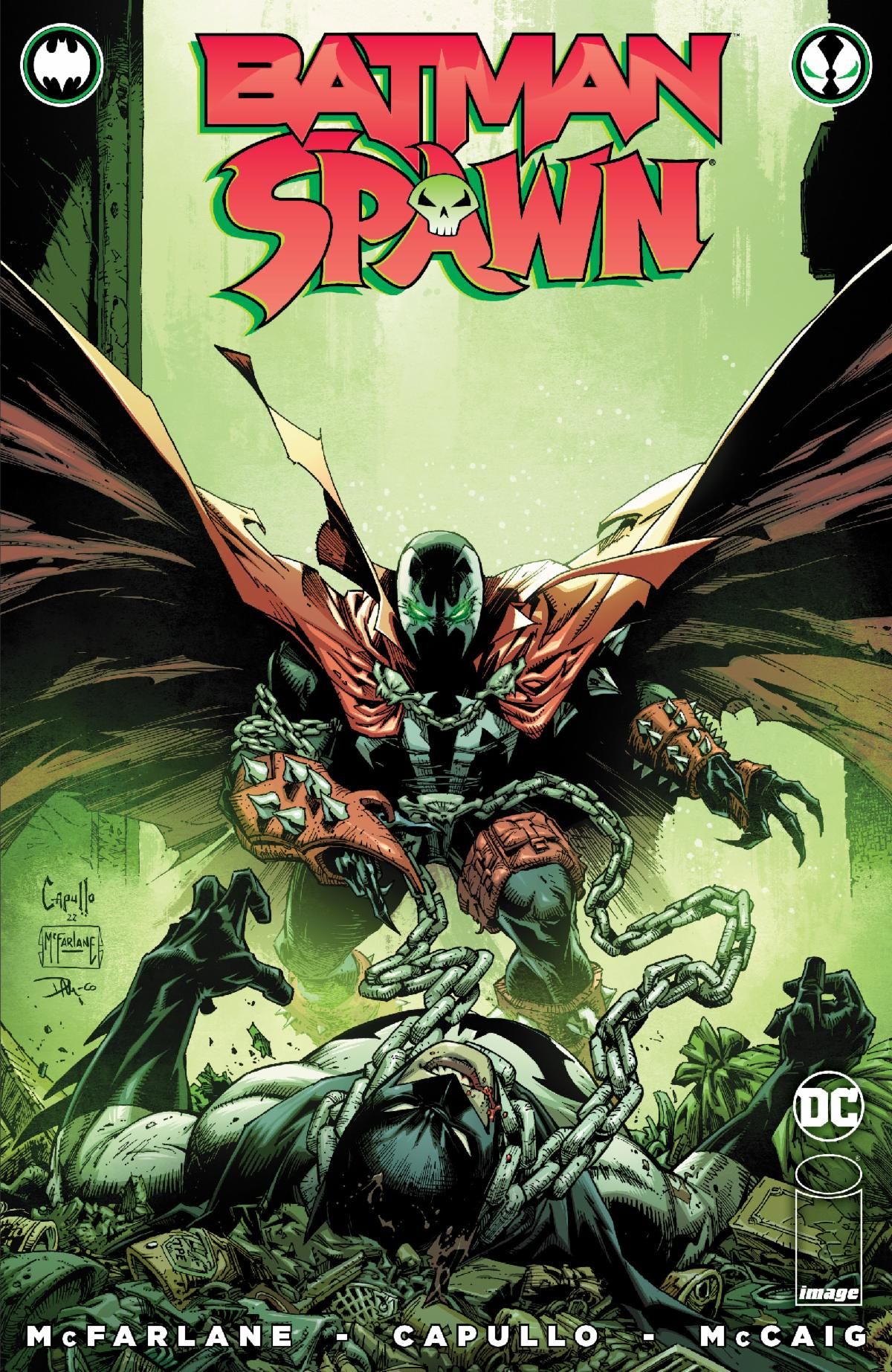Batman/Spawn Scores a Special Unlettered, Uncolored Unplugged Re-release