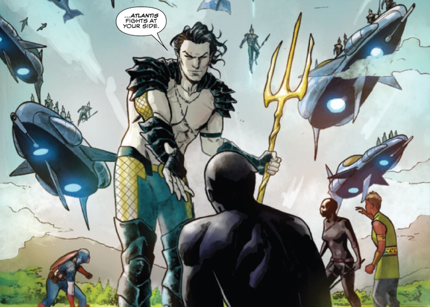 Black Panther and Namor are Teaming Up Against the Avengers