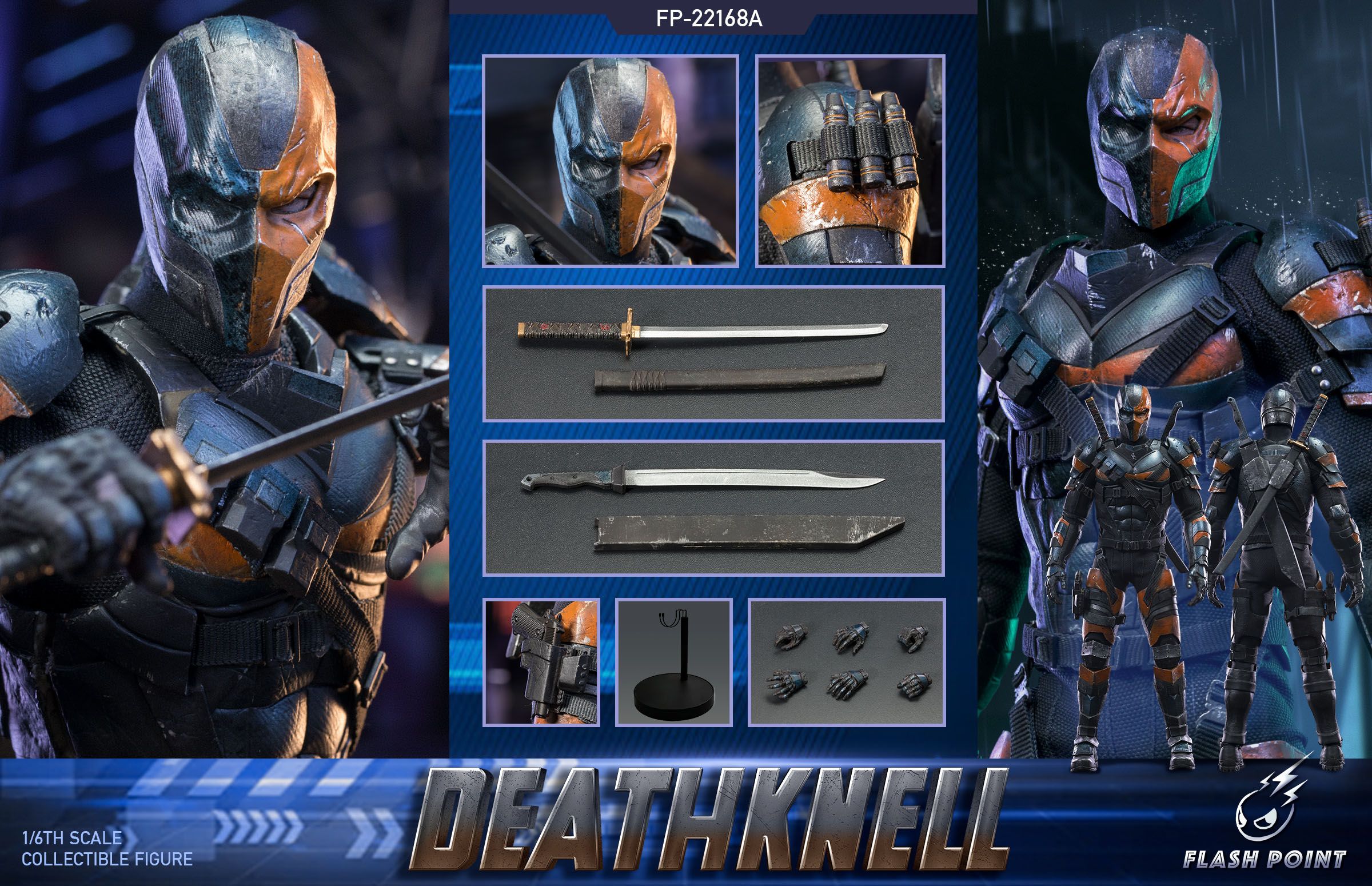 Impressive Bootleg Deathstroke Figure Brings Zack Snyder's Vision to Life