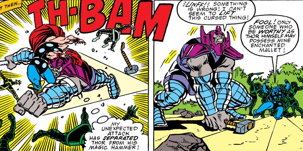 10 Marvel Characters Who Failed Spectacularly At Lifting Thor's Hammer
