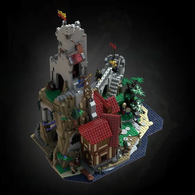 LEGO's Winning Dungeons & Dragons Design Doubles as a Map