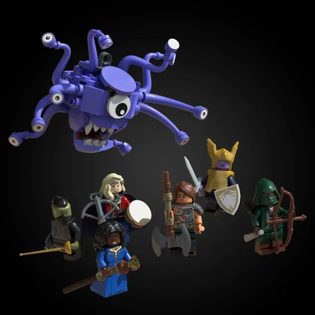 LEGO's Winning Dungeons & Dragons Design Doubles as a Map