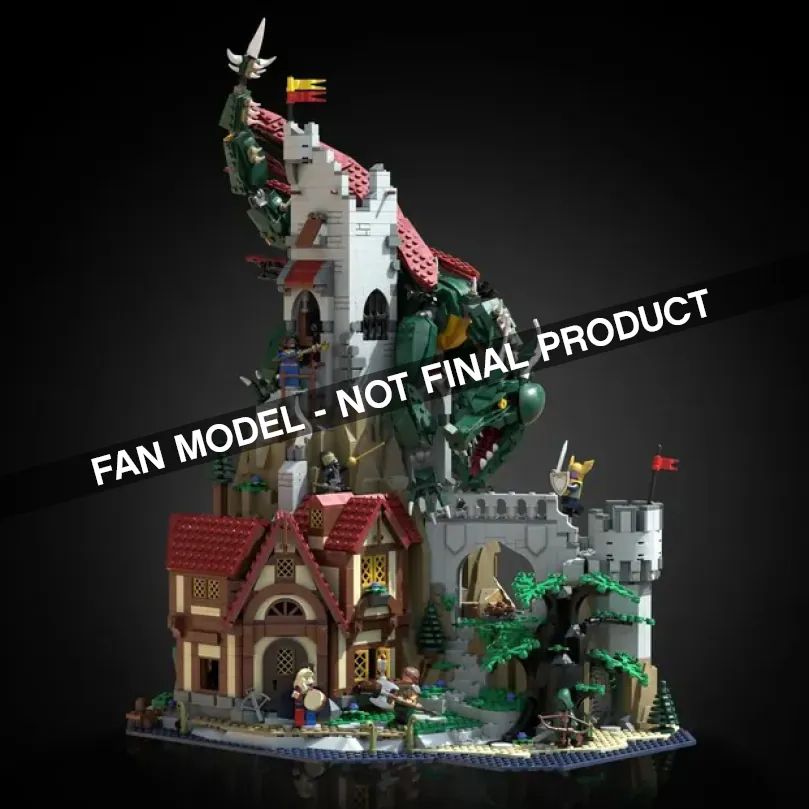 LEGO's Winning Dungeons & Dragons Design Doubles as a Map
