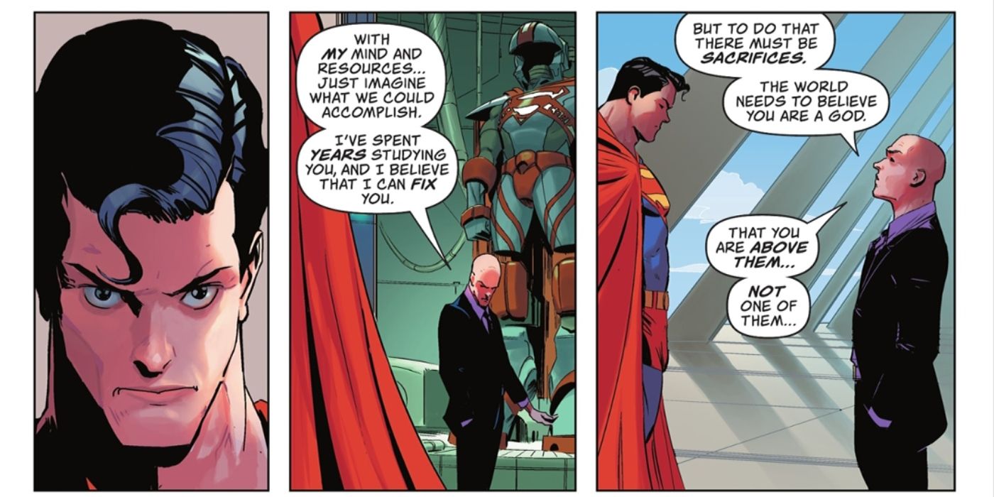 Lex Luthor Hates Jon Kent Because Of His Humanity